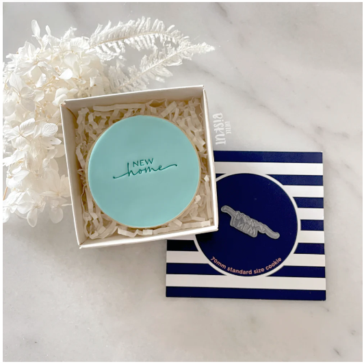 "NEW HOME" TINY TEXT STAMP BY LITTLE BISKUT – ItWasAllADreamShop