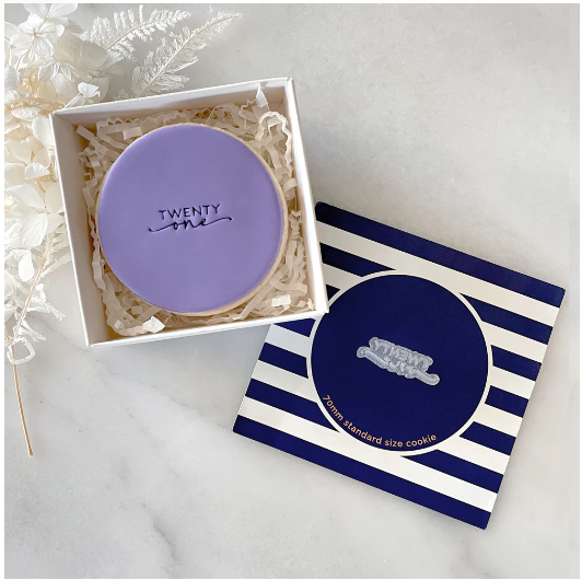 TWENTY ONE TINY TEXT STAMP BY LITTLE BISKUT – ItWasAllADreamShop