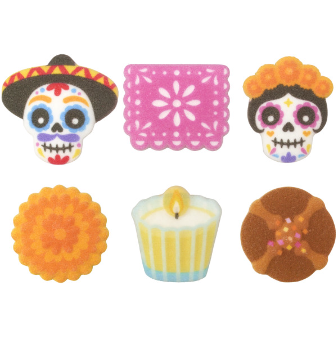 DIA DE LOS MUERTOS OFRENDA THEME EDIBLE DECORATIONS – ItWasAllADreamShop